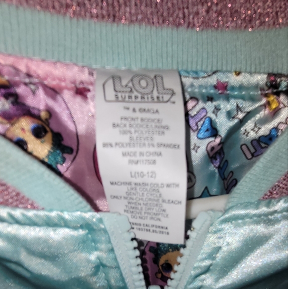 L.O.L. Surprise! | Jackets & Coats | Lol Surprise Girl Pink Doll Bomber ...